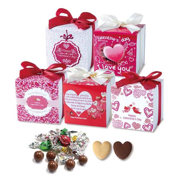 バレンタインシーズンのお店の粗品・イベント景品・ノベルティ・プチギフトに！ラッピング無料！ギフトラッピング済み商品です。【ご注文受付数20個以上】※この商品は、20個以上からの販売となります。購入数は20個以上にしてお申込みください。※この...