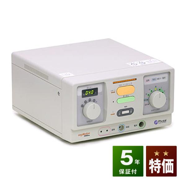 ■商品名：サンメディオン30000MA■ランク：特価■付属品：電床マット、電源コード、絶縁マット、取扱説明書※その他付属品に関してはお問い合わせ下さい。■保証：本体保証5年■販売元：三和メディカル株式会社■製造元：大塚電子株式会社■製造国：...