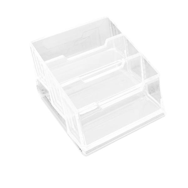 【本商品は海外出荷】お届けは通常20-30日を頂いております。特徴：3階層デザインで、素材：硬質プラスチック外部サイズ：10.66×9.65×6.60cm内部サイズ（各階層）：9.65×2.79×4.06cmカラー：クリア。重量：141gパ...