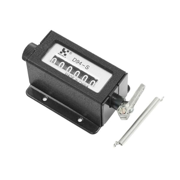 【本商品は海外出荷】お届けは通常20-30日を頂いております。製品名： 引きカウンター;モデル : D94-S桁表示： 6;範囲 : 0-999999外部の材料： プラスチック;色： ブラック総サイズ： 8.5×4.7×3.1cm（L*W*...