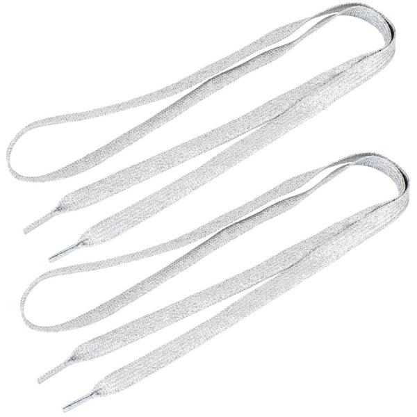 【本商品は海外出荷】お届けは通常20-30日を頂いております。カラー：シルバートーン；サイズ：116 X 1.2cm（L * W）スタイル：フラットレース；適用：ユニセックスパターン：ピュア；ブランド：SourcingMapサイズタイプ：レ...