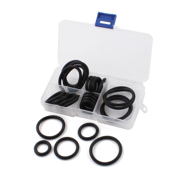 【本商品は海外出荷】お届けは通常20-30日を頂いております。商品名：オイルシールOリングセット; Oリングサイズ（外径*厚さ）：23 X 4mm、27 X 4mm、33 X 4mm、38 X 4mm、42 x 4mmホルダー箱サイズ：13...