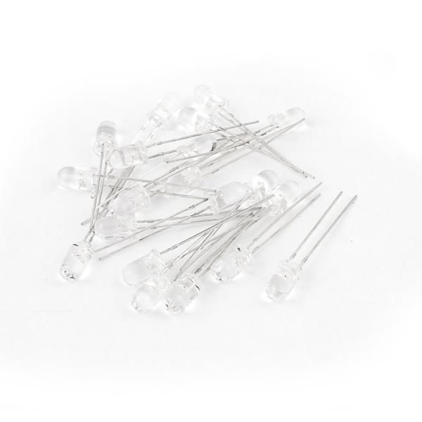 【本商品は海外出荷】お届けは通常20-30日を頂いております。商品名：IR赤外線LED;サイズ： 5 x 9mm(D*L)レンズカラー：ウォータークリア;順方向電圧（V）：1.2-1.4V動作電流： 20mA;ピッチ：2.54mm波長：94...