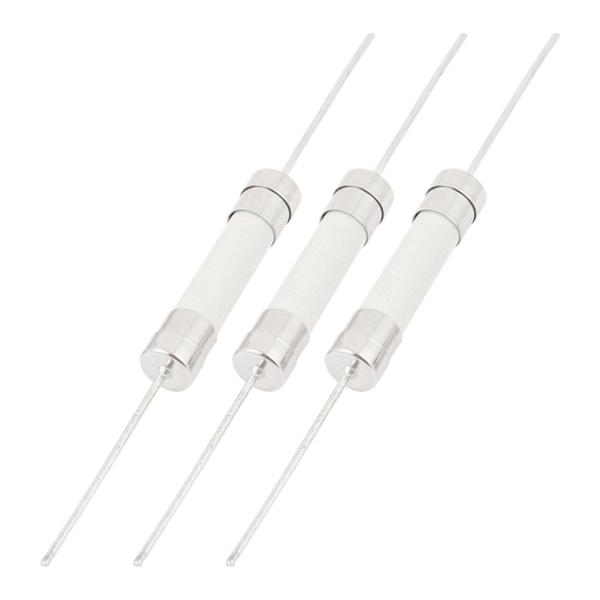 【本商品は海外出荷】お届けは通常20-30日を頂いております。製品名: セラミックヒューズ;定格電源: 250V, 20Aボディーサイズ: 30 x 6mm(長さ＊直径);ワイヤーリード長さ(ぞれぞれ) : 30mm全体サイズ: 90 x6...