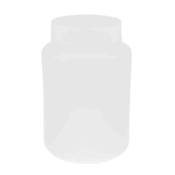 【本商品は海外出荷】お届けは通常20-30日を頂いております。製品名 : 試薬瓶;材質:プラスチック容量 : 500ml;口の内側直径 : 59mm全体サイズ（約） : 84 x 130mm (D*H);カラー : ホワイト純重量 : 49...