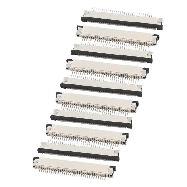 【本商品は海外出荷】お届けは通常20-30日を頂いております。商品名:フレキシブルフラットケーブルコネクタ;ピッチ:1.0mmピン番号:32;合計サイズ:39x7mm素材:プラスチック、金属;メインカラー:アイボリー、ブラック、シルバートー...