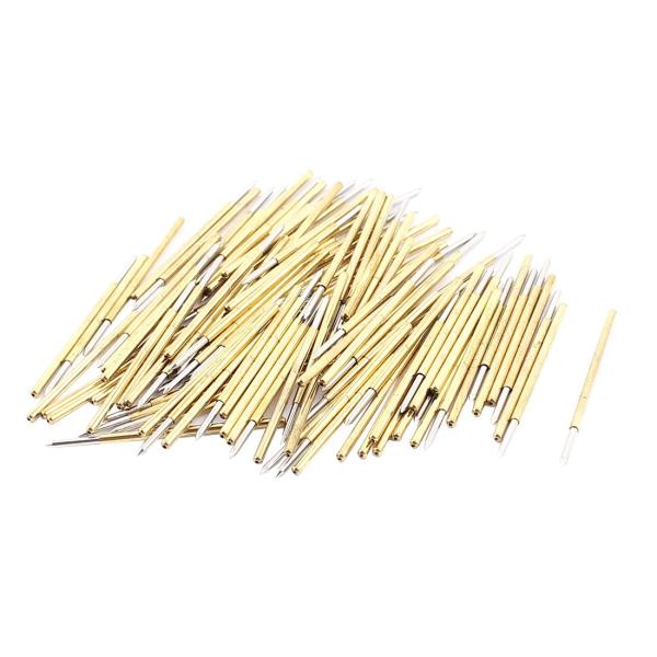 【本商品は海外出荷】お届けは通常20-30日を頂いております。製品名：テストプローブ;モデル番号：P100-B;ヒント種類：スピアヒントヒントサイズ（シルバーパート）（約）：1x7mm;シャンクサイズ（約）：1.36mmx16mmミドルパー...