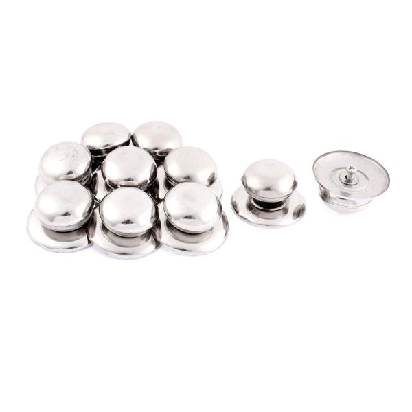 【本商品は海外出荷】お届けは通常20-30日を頂いております。製品名: 鍋蓋つまみ; パッケージ内容: 10個 x 鍋蓋つまみ材質: ステンレス鋼;カラー：シルバートーン正味重量: 189g; 底径: 57 mm上部直径: 42 mm高さ:...