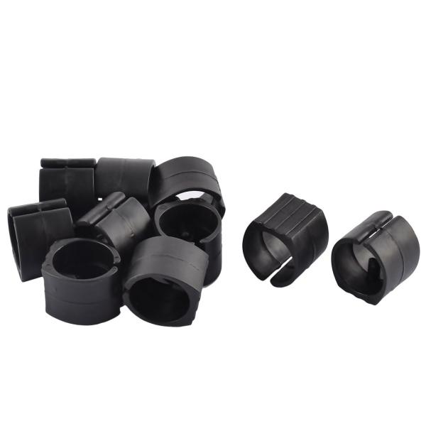 【本商品は海外出荷】お届けは通常20-30日を頂いております。カラー: ブラック; 素材: プラスチック本体重量: 42g; パッケージコンテンツ: 10 x U型キャップ製品名: U型キャップ総サイズ: 22 x 25 x 27mm(L*...