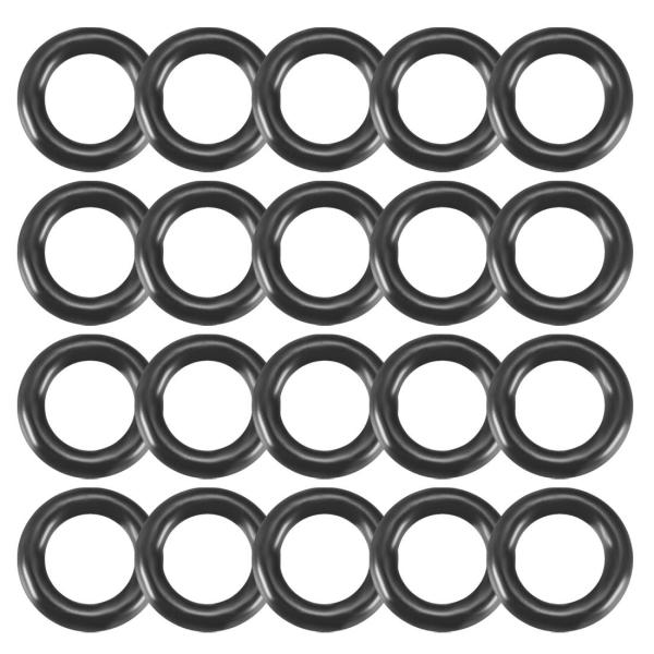 【本商品は海外出荷】お届けは通常20-30日を頂いております。製造国：中国; 材料: NBR正味重量: 3g; パッケージ内容: 20 x Oリングメインカラー：ブラック内径: 5.28mm幅: 1.78mm