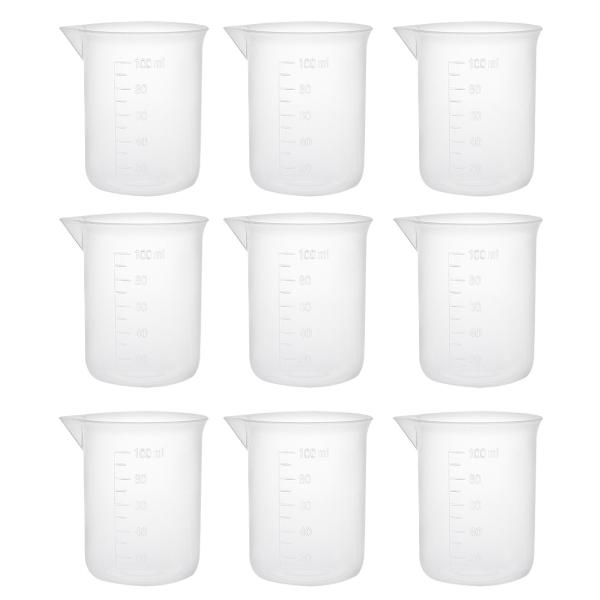 【本商品は海外出荷】お届けは通常20-30日を頂いております。製品名：ビーカー;容量：100mL簡単に洗うことができます。-液体や水による永久的な汚れがないように洗うことができます。簡単に読める - 正確な測定のため、目盛りはビーカーの内側...