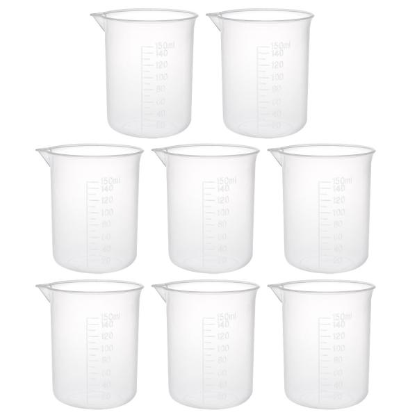 【本商品は海外出荷】お届けは通常20-30日を頂いております。製品名： ビーカー; 容量: 150mL簡単に洗い流してください液体や水から永続的な汚れがないで洗ってください。簡単に読む - 正確な測定に役立つビーカーの内側で目盛りをつけます...