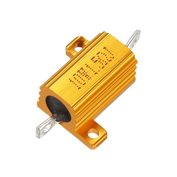 【本商品は海外出荷】お届けは通常20-30日を頂いております。10ワットおよび1.5オーム、5％の許容差。 巻線抵抗器は、高い安定性と精度を所有しています。 また、広い抵抗範囲のため、様々な用途に使用されていました。アルミハウジング。ワイヤ...