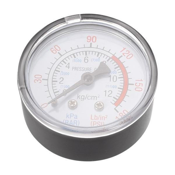 【本商品は海外出荷】お届けは通常20-30日を頂いております。専門的品質と耐久性。この0-180 PSI空気圧ゲージは、1cmNPTサイドマウントを備えています。このゲージは、空気、水、石油、ガス、ブラス腐食性のないものを測定するのに広く使...