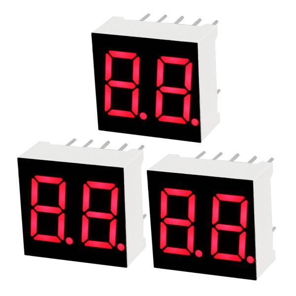 【本商品は海外出荷】お届けは通常20-30日を頂いております。製品名：LEDデジタルディスプレイチューブ タイプ：共通アノード モデル：3621BH共通陽極：10-5 デジタル表示：2桁 デジタル番号：2ビット7セグメント 発光色：赤ピン番...