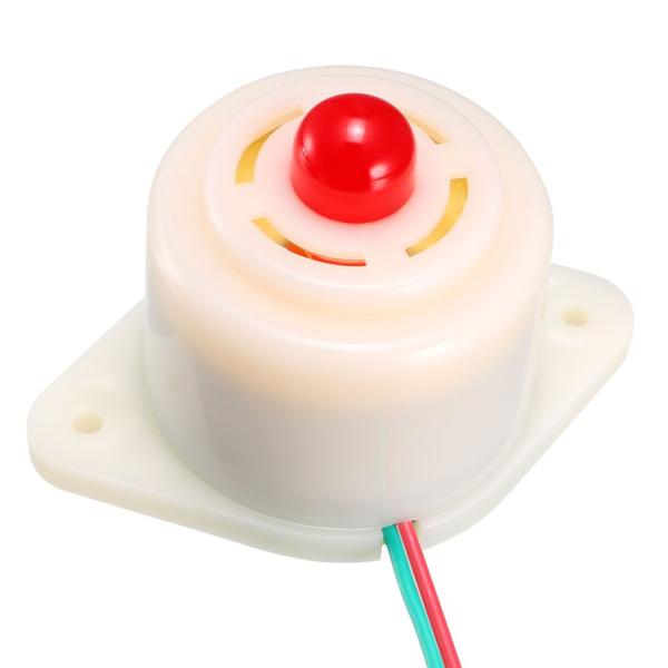 【本商品は海外出荷】お届けは通常20-30日を頂いております。DC 12V 40mA グリーンとレッド二つのワイヤ、便利です。タイプ：連続音；デジベル: 100dB.音：アラーム穴直径: 3 mm；穴距離: 52mmパッケージ：1×エレクト...