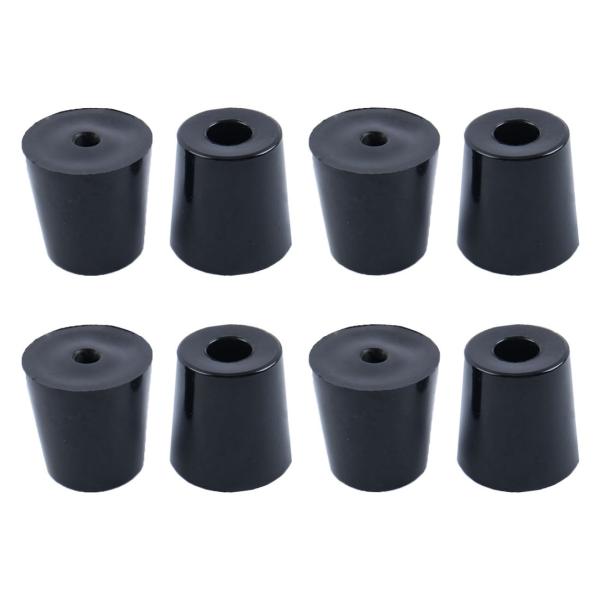 【本商品は海外出荷】お届けは通常20-30日を頂いております。サイズ：合計サイズ：35x27x25mm（トップ直径*ボトム直径* H）, 穴の直径：7mm、ワッシャー直径：15mmパッケージ内容：ゴム足バンパー8個入り; より安定性と耐久性...