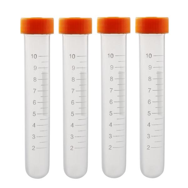 【本商品は国内出荷】お届けは通常1-3日を頂いております。【素材】プラスチック製、気泡なし、高温?低温耐性、遠心分離機に適しています。[サイズ]- 容量：10ml；チューブ径：16mm；最大長：102mm.[シーリング]- ねじ式キャップ付...