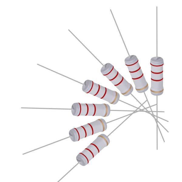 【本商品は海外出荷】お届けは通常20-30日を頂いております。金属酸化膜抵抗器は、以下の特性で金属膜とカーボン膜の性能を上回ります：高温での動作、低ノイズ、小型、高安定性、高信頼性。金属酸化膜抵抗器の公差は5％です。温度係数は-55℃155...