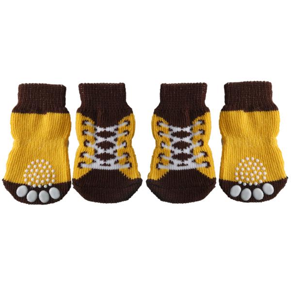 【本商品は国内出荷】お届けは通常1-3日を頂いております。パッケージ内容：4 x犬用ソックスMaterial: the pet socks Paw Protectors are made of pro quality cotton will...