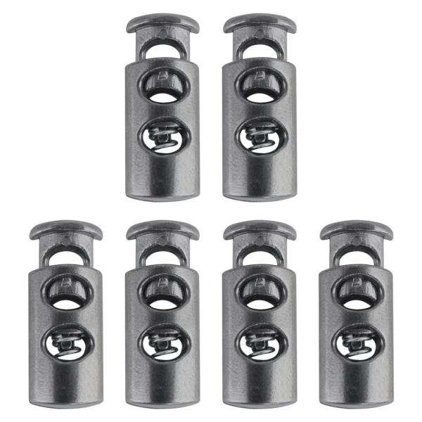 【本商品は海外出荷】お届けは通常20-30日を頂いております。パッケージに含まれるもの-6/8/10/12/25/30/40/50/100 個入れ。ダブルホールスプリングコードロック;コード穴サイズ：5.4 x 4.1mm x 0.24 "...