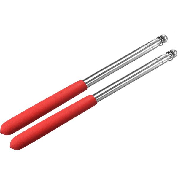 【本商品は海外出荷】お届けは通常20-30日を頂いております。?【特長】 - 持ち運びが容易なステンレス鋼伸縮式旗竿、マルチ運動エネルギー、ガイドとして使用できます。旗竿、伸縮式教師ポインター、会議インジケーターポール、サンドテーブル表示ポ...