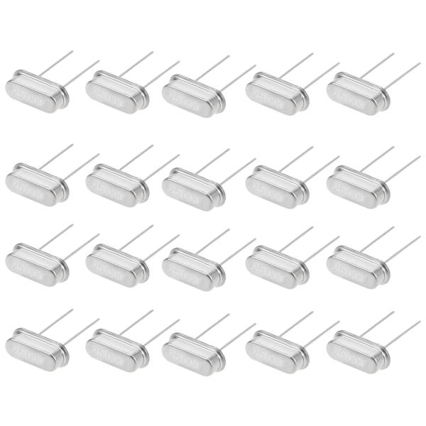 【本商品は海外出荷】お届けは通常20-30日を頂いております。周波数公差：±20ppm; タイプ：HC-49S取り付けタイプ：DIP; ピン数：2; 負荷容量：20pF; 等価抵抗：30オーム本体サイズ：11 x 4.65 x 3.6 mm...