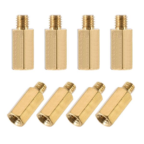 【本商品は海外出荷】お届けは通常20-30日を頂いております。√サイズ: M3x9mm+3 mmオス-メス六角ブラスPCBスペーサースタンドオフはFPVドローン、コンピューター電流ボードに対応です。√素材:ブラス製、防食、実用で、耐久性で便...