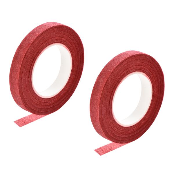 【本商品は海外出荷】お届けは通常20-30日を頂いております。パッケージの内容--- 2ロール12mm幅30ヤードレッドフローラルテープフラワー接着剤フラワーキット粘着テープ---使用中に適度に伸ばすと粘着力が増し、花茎にしっかりと付着しま...