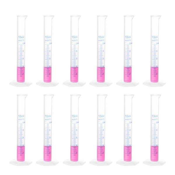 【本商品は海外出荷】お届けは通常20-30日を頂いております。【仕様】素材：プラスチック;容量: 10ml；許容範囲 : 20℃で±0.2ml；カラー：クリアホワイト；チューブ直径: 16mm；総高さ: 130mm；ベースサイズ: 40mm...