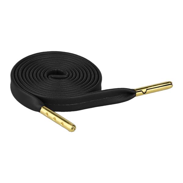 【本商品は海外出荷】お届けは通常20-30日を頂いております。[フラットシューレース]PU製。耐久性があり丈夫なフラットシューレースはデイリーユースにおすすめです。[ マルチカラー ] 金属先端デザインの無地の靴ひもは、靴に鮮やかな楽しさを...