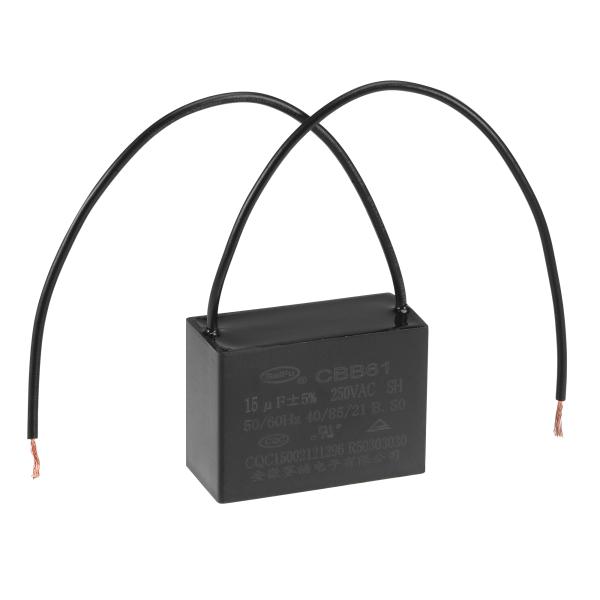 【本商品は海外出荷】お届けは通常20-30日を頂いております。[材料] - プラスチックシェル付きの金属化ポリプロピレンフィルムシート製[仕様] -定格容量：15uF; 公差：±5％; 定格電圧：250V AC; カバーサイズ：47x34x...