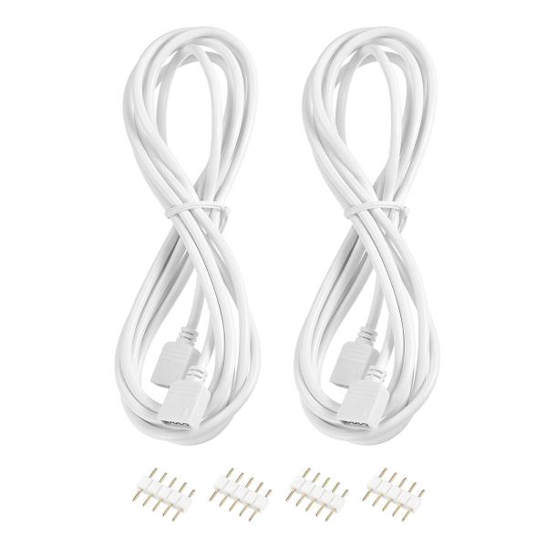 【本商品は海外出荷】お届けは通常20-30日を頂いております。無はんだの5ピンRGBスプリッターケーブル。プラグを差し込んで引き抜くだけで、工具は必要ありません。RGB LEDストリップをIR / RFコントローラーまたはストリップに接続し...