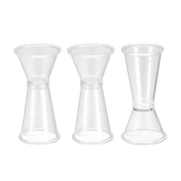 【本商品は海外出荷】お届けは通常20-30日を頂いております。[サイズ] - 20ml/10ml； 直径（長い）: 44mm；直径（短い）: 40mm；総高さ：88mm。[素材] - PC（ポリカーボネート）製で、錆びることがなく、再利用可...