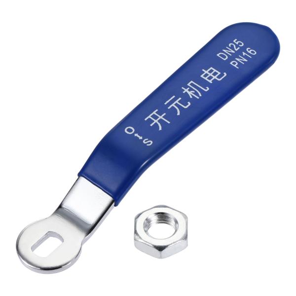 【本商品は海外出荷】お届けは通常20-30日を頂いております。レバーハンドルは、ボールバルブの壊れたハンドルを交換するために使用され、優れたパフォーマンスを確保します。材質：鉄、プラスチック; 合計サイズ：120 x 22 x 3 mm(L...