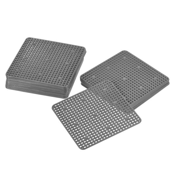 【本商品は海外出荷】お届けは通常20-30日を頂いております。メッシュスクリーンは、植える前に底部コンテナの排水穴を覆うために使用され、培養土を保持しながら水を自由に排水できるようにしますカラー:ブラック; 形: スクエア; 厚さ: 1.6...