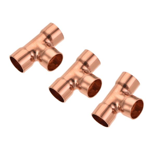 【本商品は海外出荷】お届けは通常20-30日を頂いております。エアコンのパイプや管の接続と伸びの銅管カップリング、および冷蔵システムなどに応用されます。素材：銅；カラー：銅のトーン。全体的なサイズ：43 x 30mm(L*W)；厚さ：0.8...