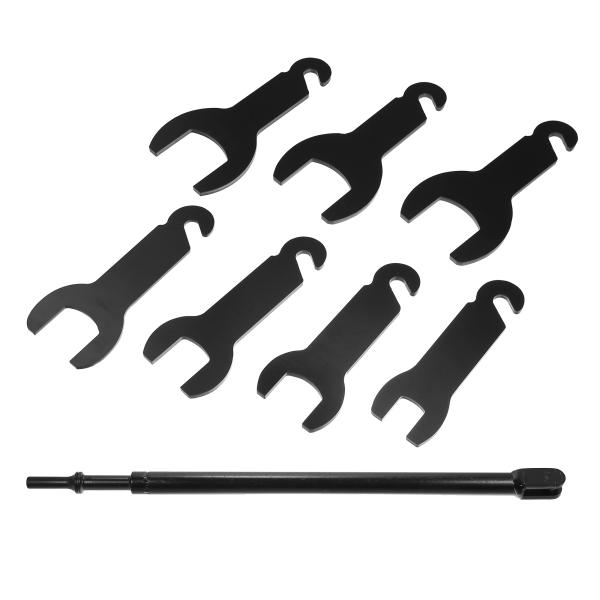【本商品は国内出荷】お届けは通常1-3日を頂いております。備品：空気圧ファンクラッチレンチセット Fo rdに対応 Chr yslerに対応 Je epに対応, 交換部品番号は43300です。7つのドライビングレンチのサイズ：23 mm, ...