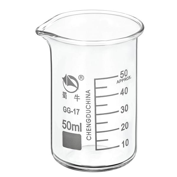 【本商品は海外出荷】お届けは通常20-30日を頂いております。仕様：容量：50ml; 最小スケール値：10ml; 材質：ホウケイ酸ガラス; 最高気温：摂氏400度; 全体のサイズ：40mmx70mm; パッケージの内容：1 x ガラスビーカ...