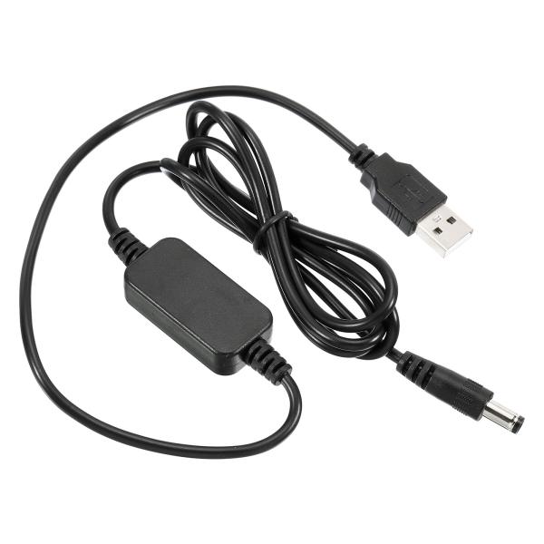 【本商品は海外出荷】お届けは通常20-30日を頂いております。カラー：ブラック; 素材：PV、銅; 全長：1m ; ワイヤー直径：3.5mm; コネクタ: USB A オス - DCジャック5.5×2.5mm; 電源：12w; 入力電圧： ...