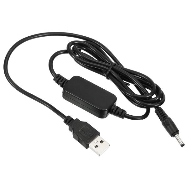 【本商品は海外出荷】お届けは通常20-30日を頂いております。カラー：ブラック; 素材：PV、銅; 全長：1m; ワイヤー直径：3.5mm; コネクタ: USB A オス - DCジャック3.5x1.35mm; 電源：12w; USBオス入...