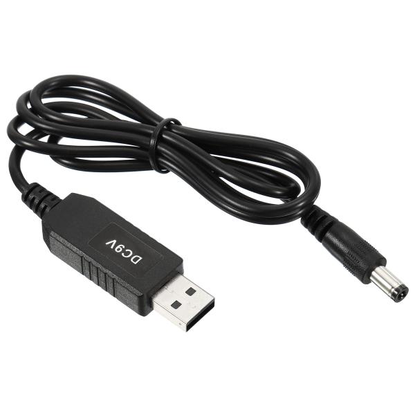 【本商品は海外出荷】お届けは通常20-30日を頂いております。カラー：ブラック; 素材：PV、銅; 全長：1m; ワイヤー直径：3.5mm; コネクタ: USB A オス - DCジャック5.5×2.5mm; 電源：6w; 入力電圧： DC...