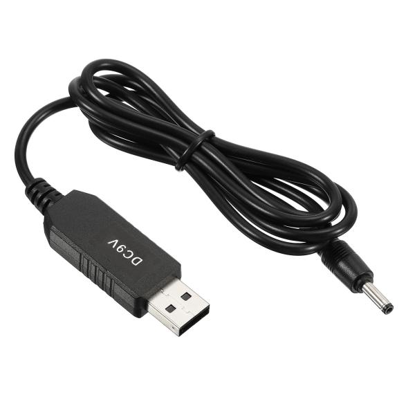 【本商品は海外出荷】お届けは通常20-30日を頂いております。カラー：ブラック; 素材：PV、銅; 全長：1m ; ワイヤー直径：3.5mm; コネクタ: USB A オス - DCジャック3.5×1.35mm; 電源：6w; 入力電圧： ...