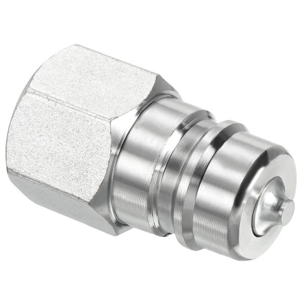 【本商品は海外出荷】お届けは通常20-30日を頂いております。仕様：材質: 炭素鋼；全体のサイズ:50x27.00mm(LxW)；外径:21.60mm；めねじ:G1/2；パッキングリスト:1個x油圧式クイックコネクトカプラー利点：このクイッ...