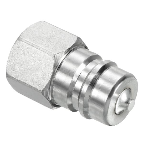 【本商品は海外出荷】お届けは通常20-30日を頂いております。仕様：材質: 炭素鋼；全体のサイズ:49x27mm(LxW)；外径:21.60mm；おねじ:M20x1.5mm；パッキングリスト:1個x油圧式クイックコネクトカプラー利点：このク...