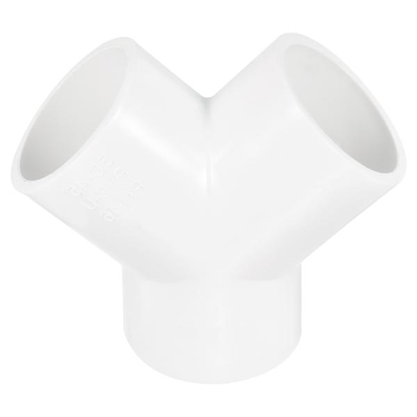 【本商品は海外出荷】お届けは通常20-30日を頂いております。カラー：ホワイト; 素材: PVC プラスチック; 内径：50mm; 外径:60mm; 全体のサイズ:125x105 mm((幅x高さ); パッキングリスト:1 x 管継手利点：...