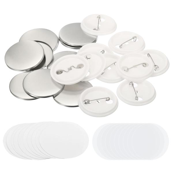 【本商品は海外出荷】お届けは通常20-30日を頂いております。カラー：シルバートーン、ホワイト; 素材：メタル; プラスチック; ペーパー; 直径：44mm;高さ：55mm;パッケージコンテンツ：メタルカバー、プラスチックベース、クリアフィ...