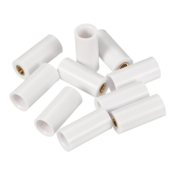 【本商品は海外出荷】お届けは通常20-30日を頂いております。フェルール寸法: 26 x 12 mm(H*D); リング穴径: 8 mm; スレッドゲージ: M5 x 1 mm; カラー：ホワイト; パッキングリスト: 10 x プールキュ...