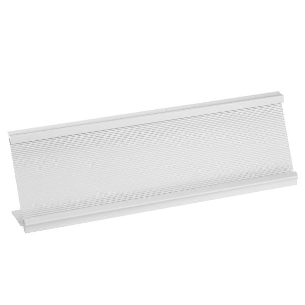 【本商品は海外出荷】お届けは通常20-30日を頂いております。カラー: シルバートーン;素材: アルミニウム;最適な用紙サイズ: 5 x 18 cm(L x W);合計サイズ:18 x 6 x 3 cm(L x W x H); パッキングリ...