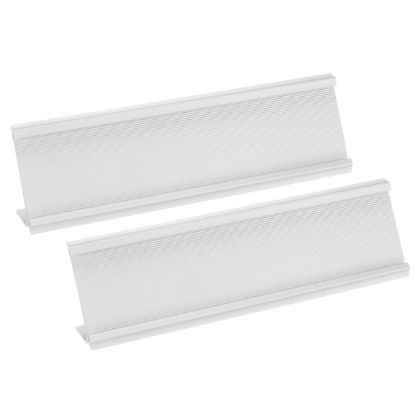 【本商品は海外出荷】お届けは通常20-30日を頂いております。カラー: シルバートーン;素材: アルミニウム;最適な用紙サイズ: 5 x 20 cm(L x W);合計サイズ:20 x 6 x 3 cm(L x W x H); パッキングリ...